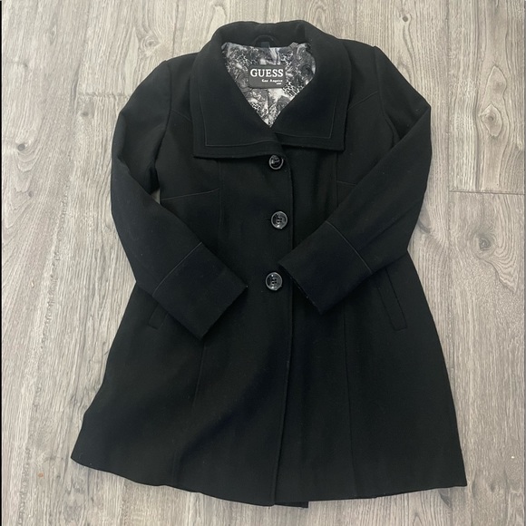 Guess | Jackets & Coats | Guess Wool Coat | Poshmark